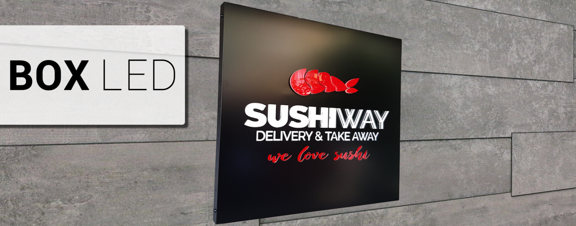 Insegne Luminose | Cassoni a led personalizzati