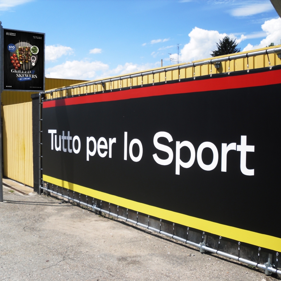 Striscioni in pvc banner