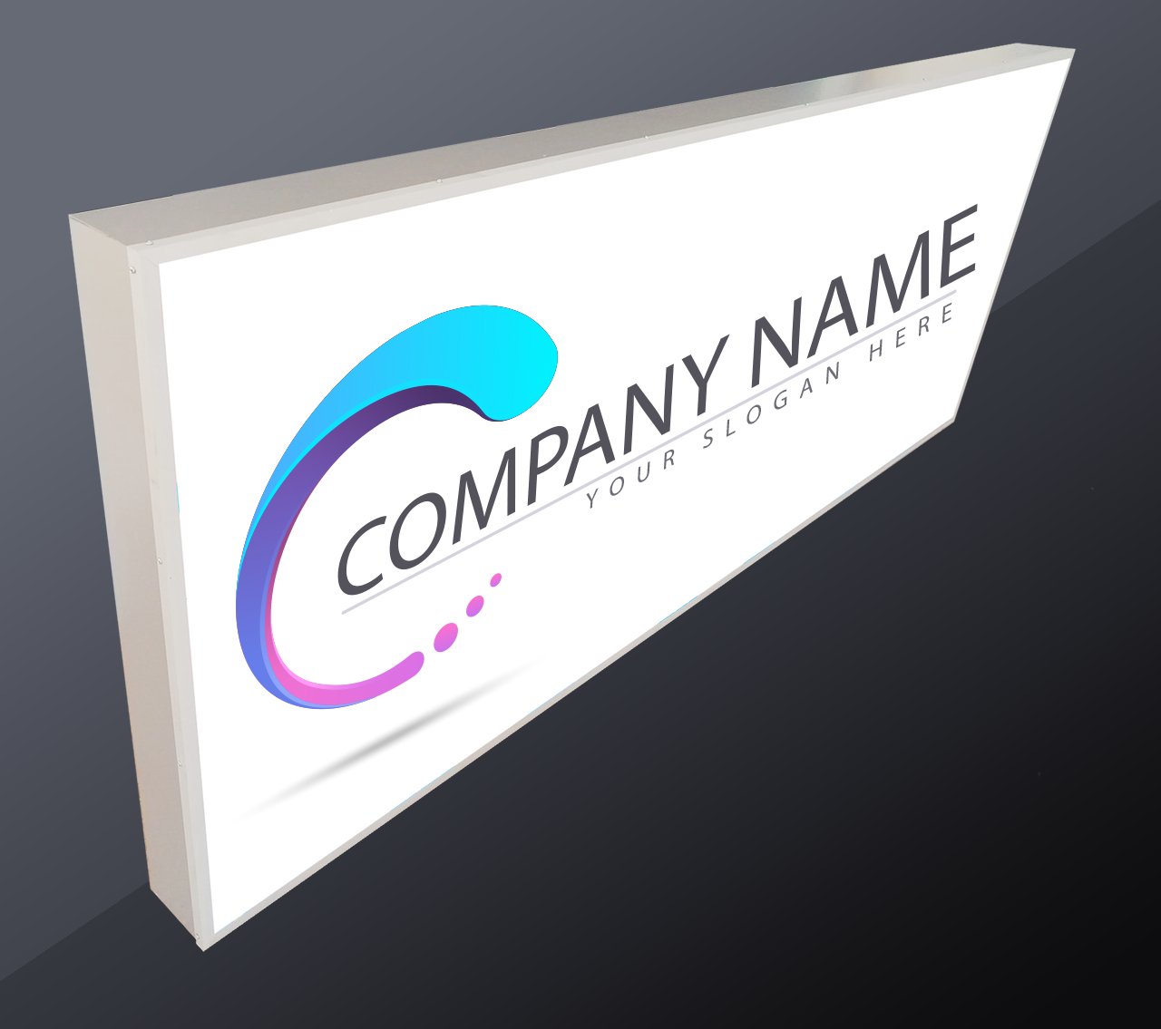 Insegna Luminosa Monofacciale a Led - Cassonetto luminoso